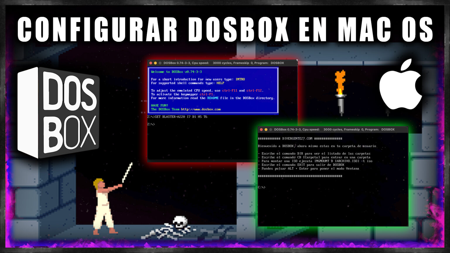 Como configurar Dosbox para emular juegos de MS-DOS en Windows ...