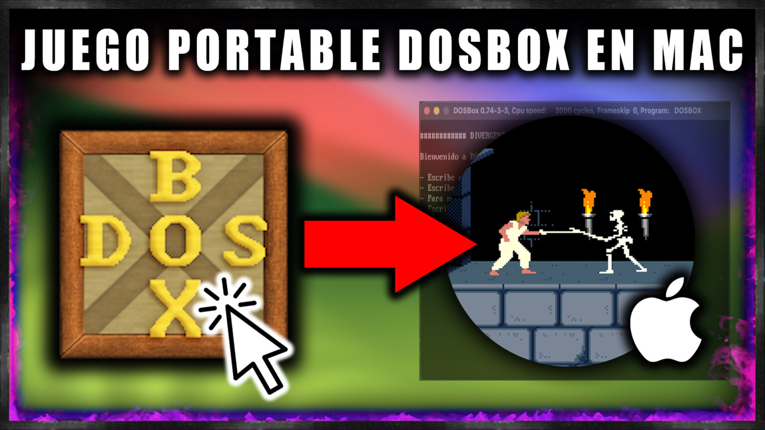 Como crear un juego portable de DOSBox en Mac - Divergente27