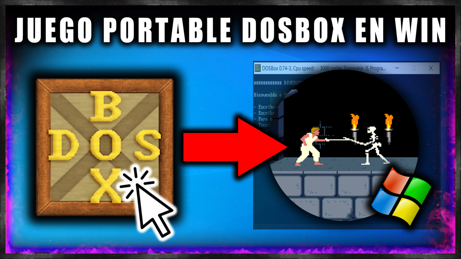 Como configurar Dosbox para emular juegos de MS-DOS en Windows ...